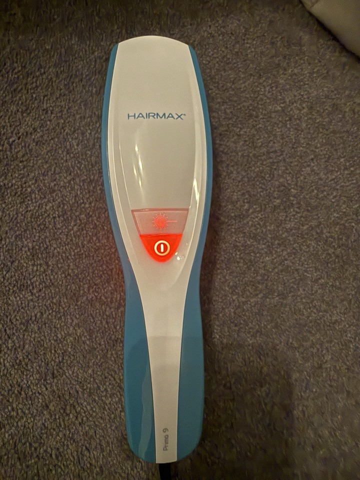 Hairmax Prima 9 Professional Laser Comb Hair Growth Device (used a few ...