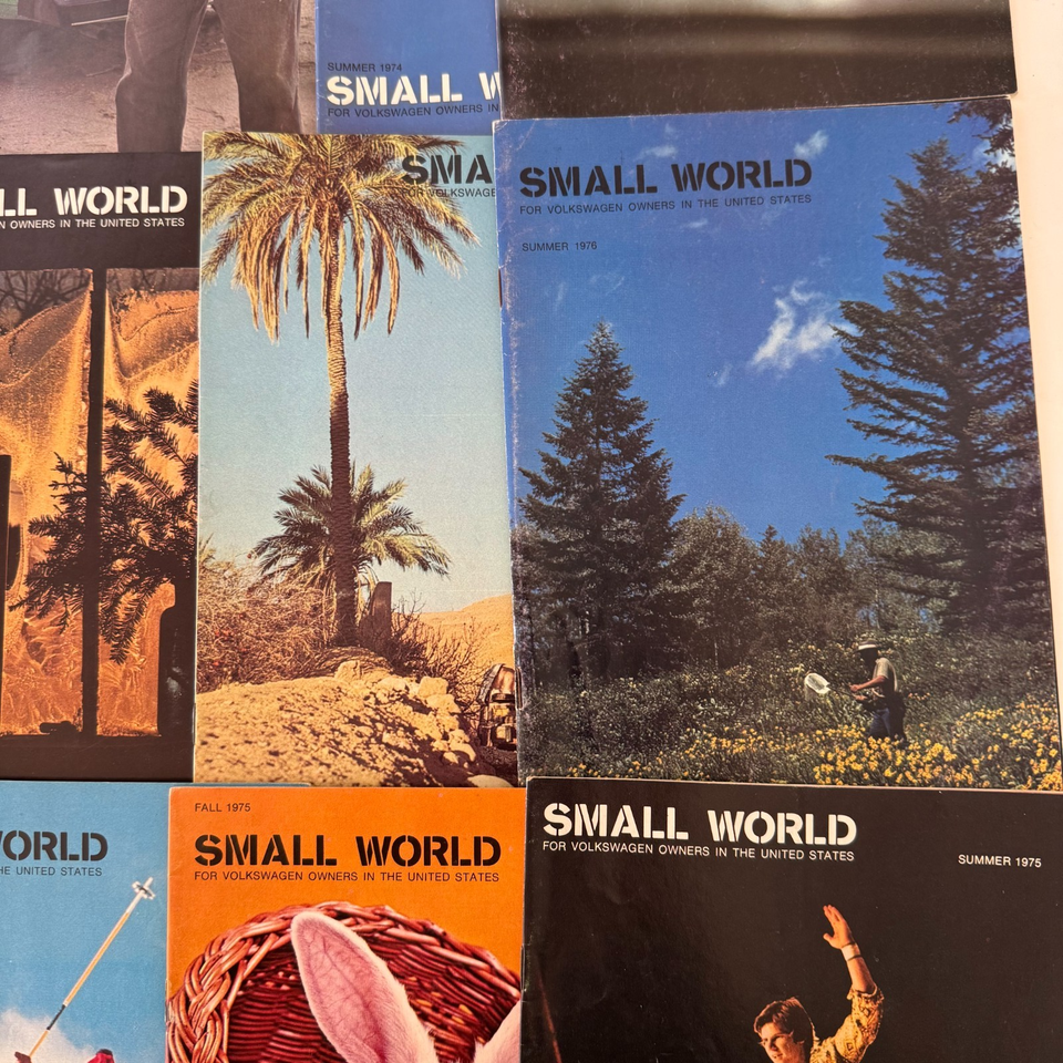 Small World For Volkswagen Owners In The United States Lot 12 Magazines ...