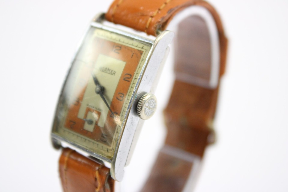 Roamer Tank Style Watch Hand-Wind Working | eBay UK