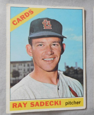 1966 Topps #26 Ray Sadecki St. Louis Cardinals Baseball Card VG | eBay