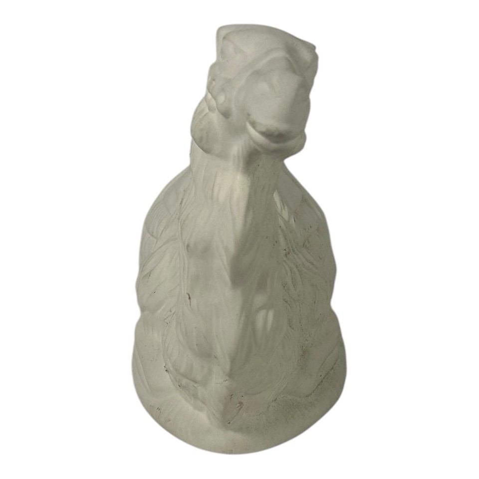 Vintage Ceramic Nativity Camel Figurine Bisque White Holland Mold Style ...