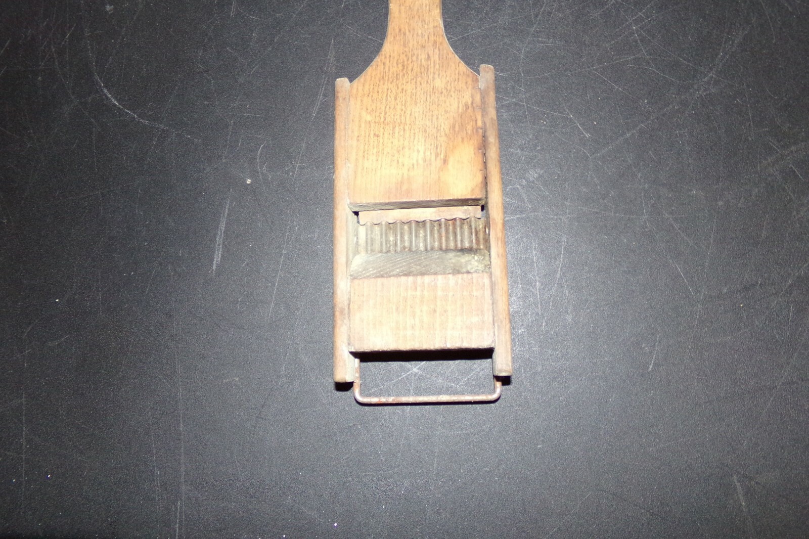 ANTIQUE CHEESE SLICER WOOD METAL | eBay