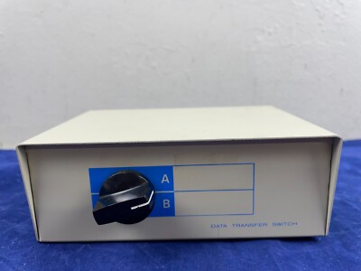 KNTK BNC 2 Way Data Transfer Switch Box Rotary Type for CCTV DVR ...