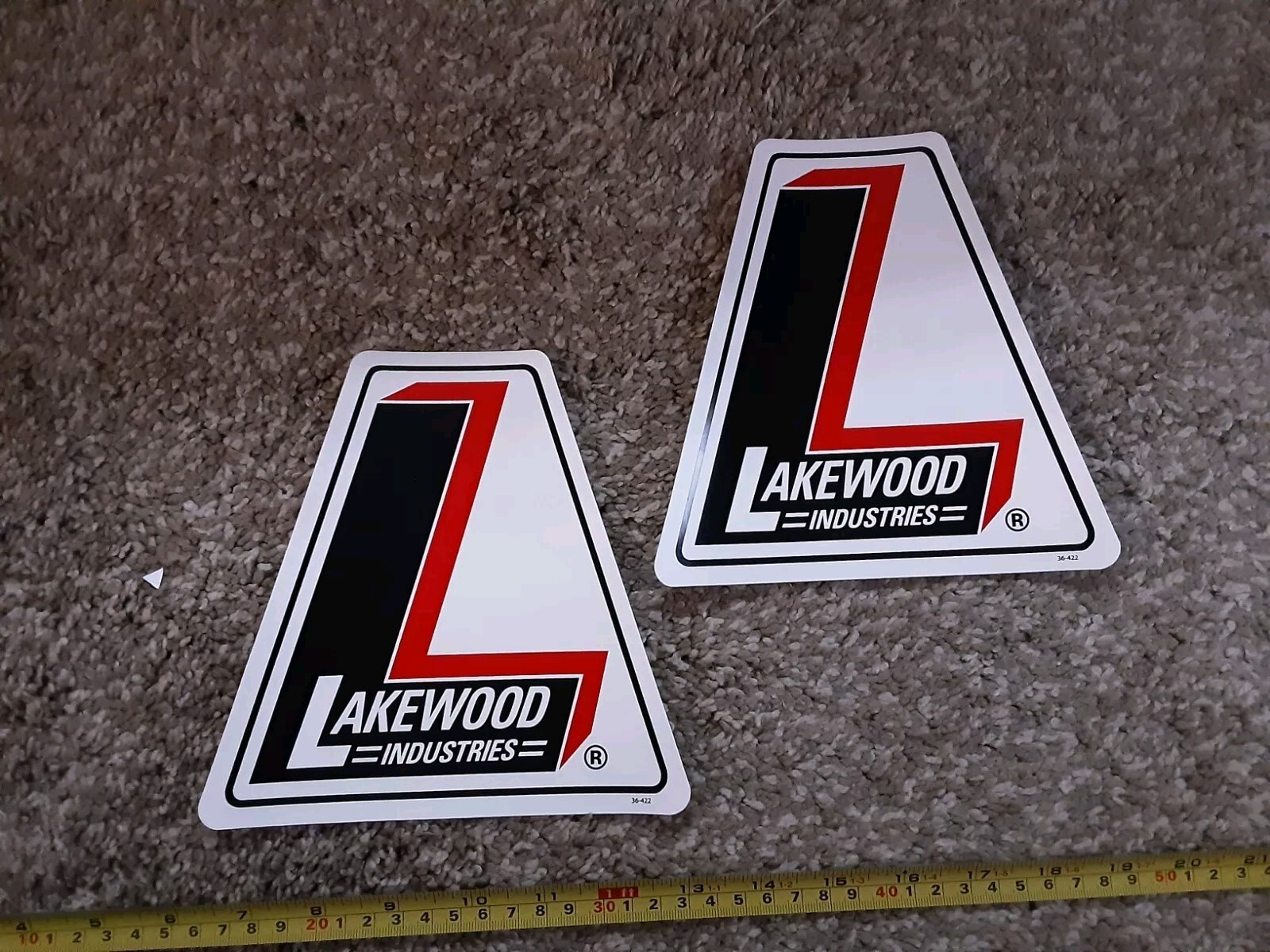 Lot of 2 Vintage Lakewood Racing Decals Stickers NHRA NASCAR Traction ...