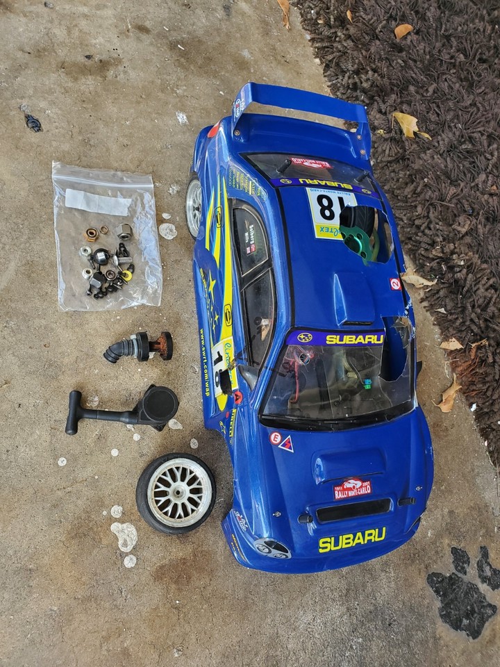 Cen CT5 RC Car Nitro CEN RACING (SELLING AS IS FOR PARTS OR REPAIR) 1/ ...