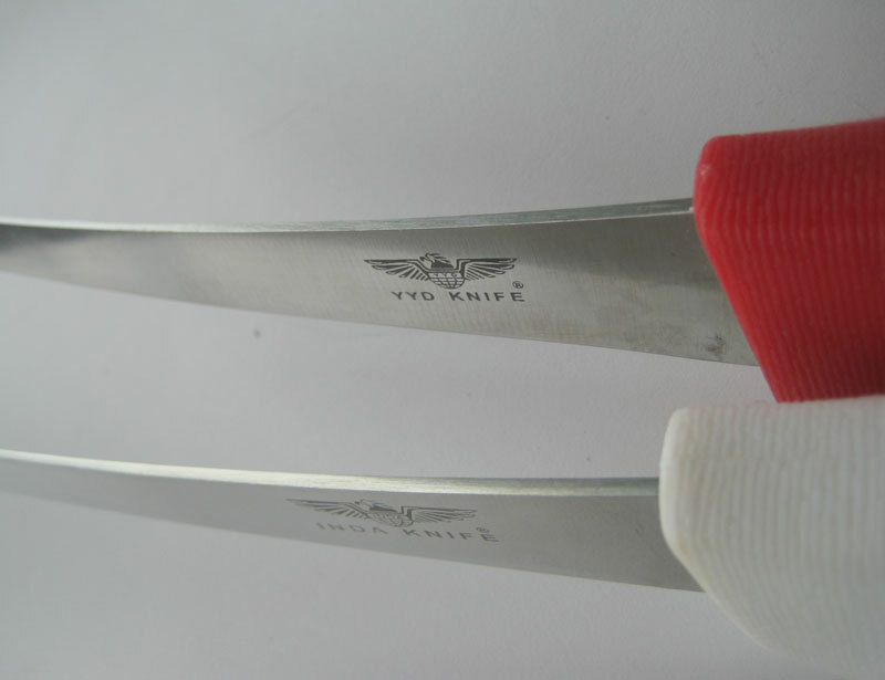 Three 6" Curved Professional Boning Knife + 1 6" Skinner (Brand New) | eBay