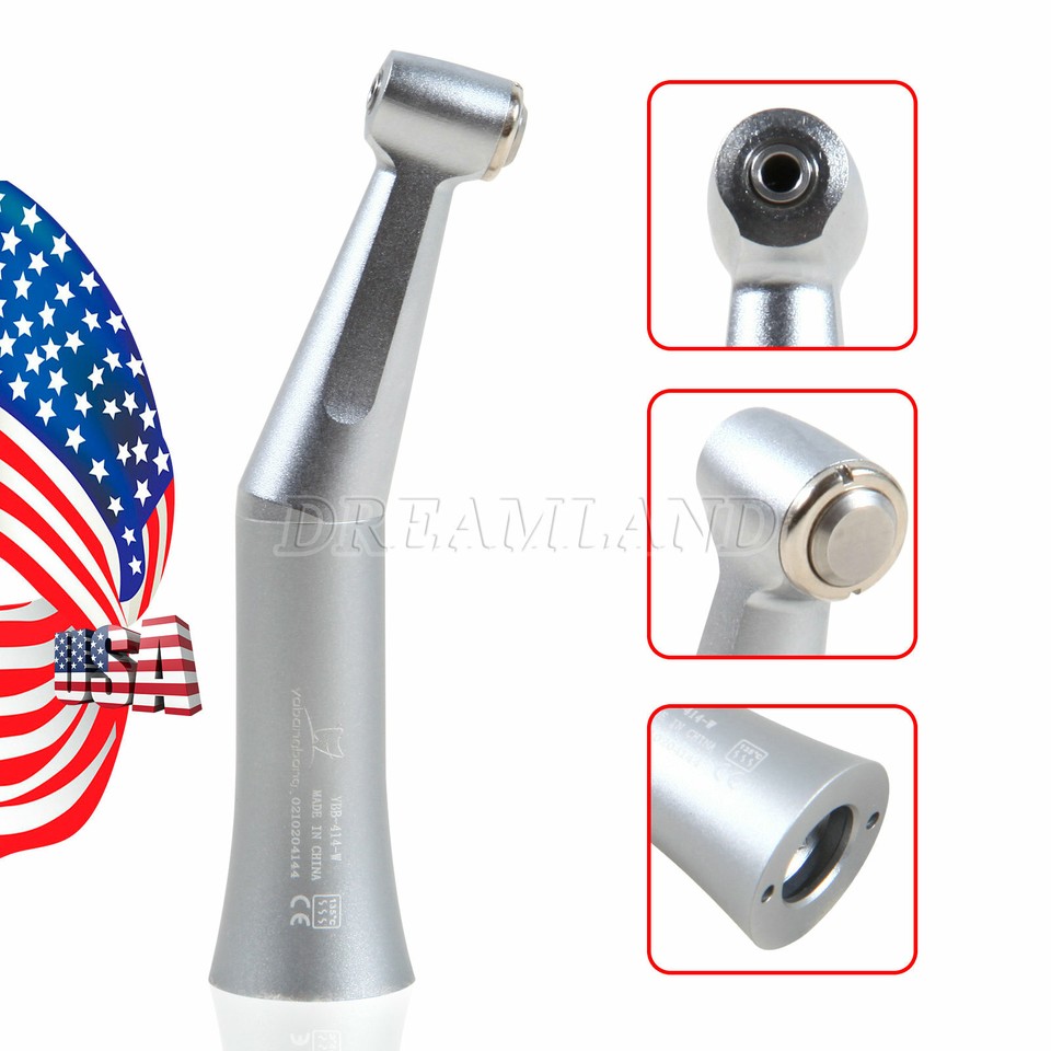 Push/Latch Dental Slow Low Speed Handpiece Contra Angle colors ...