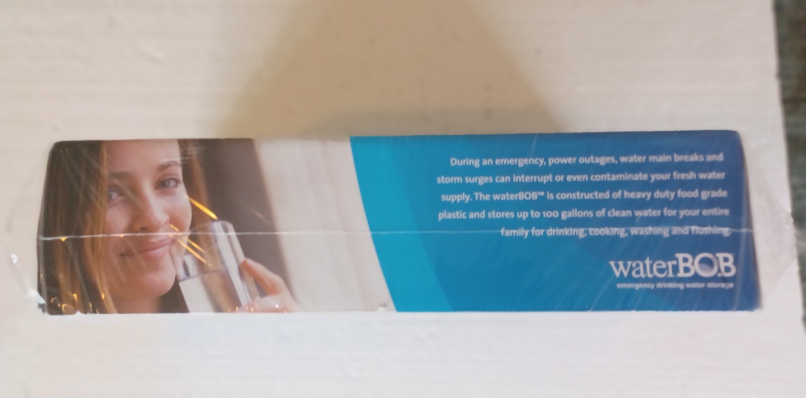 WaterBOB Survival Emergency Drinking Water Storage Kit 100-Gallons BPA ...