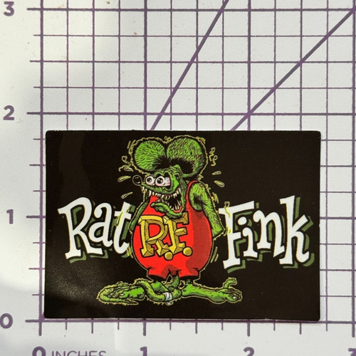 Rat Fink Laughing Antics - Hot Rod Vinyl Decal Sticker Bomb Big Daddy ...