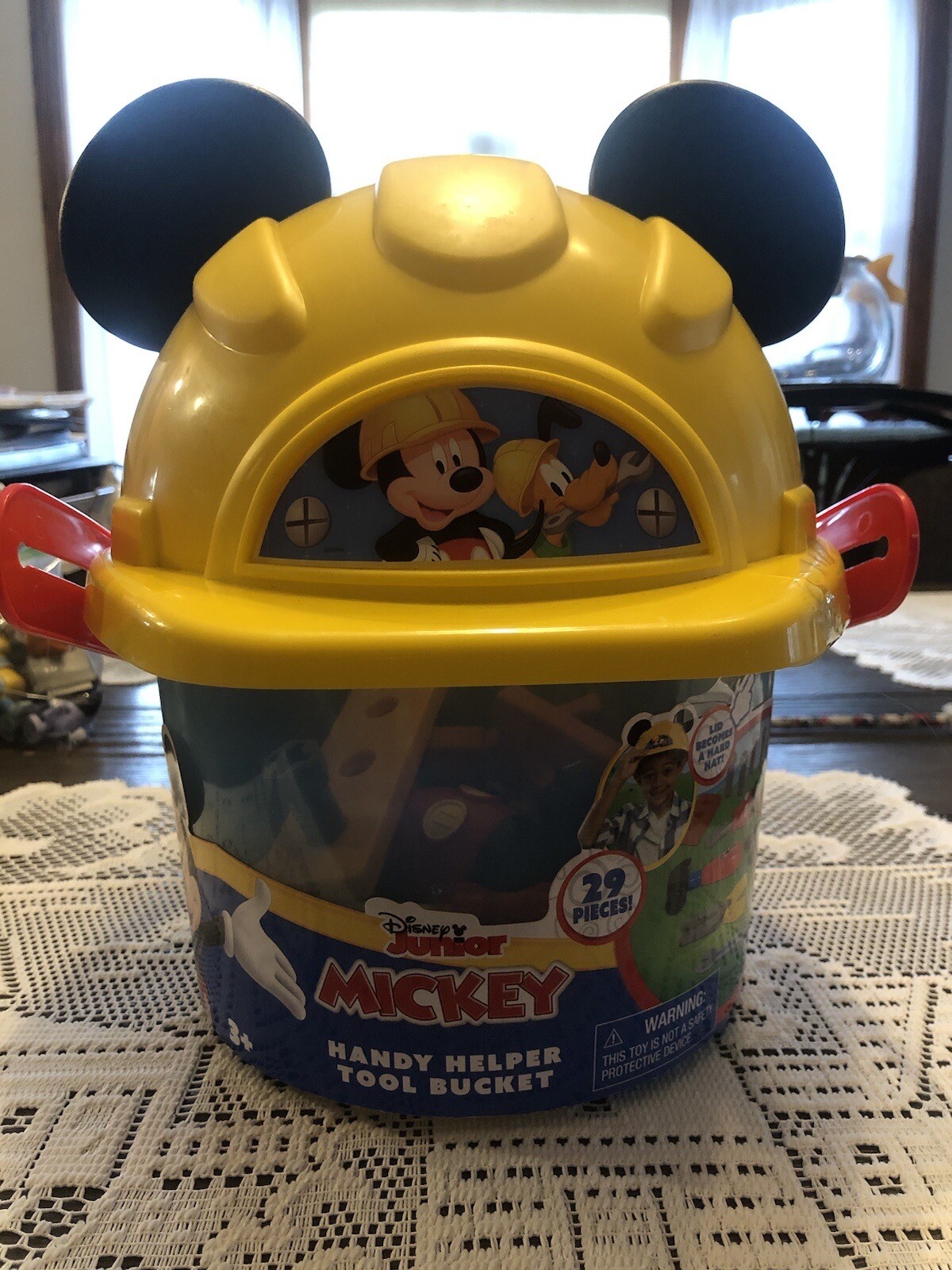 Mickey Mouse Disney Junior Handy Helper Tool Bucket Play Construction ...