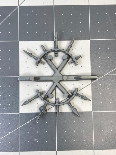 Warhammer 40K Chaos Space Marine VEHICLE SPIKED TROPHY ICON RACK bitz ...
