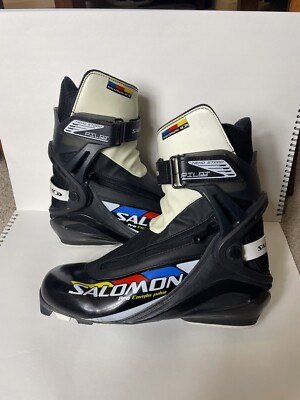 Salomon Pro Combo Pilot Size 7 Cross Country Ski Boots SNS | eBay