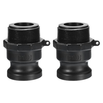 Poly Cam Lock Fittings 2 Pcs 1.5" Part F Male Adapter x Male Thread Cam ...