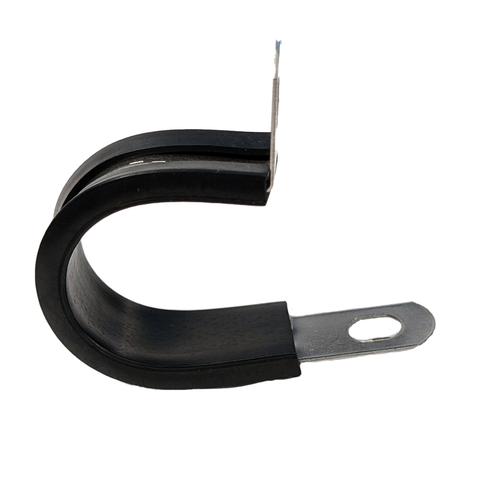 Rubber Lined P Clips Clamp Hose Pipe Cable Mounting Clip Stainless ...