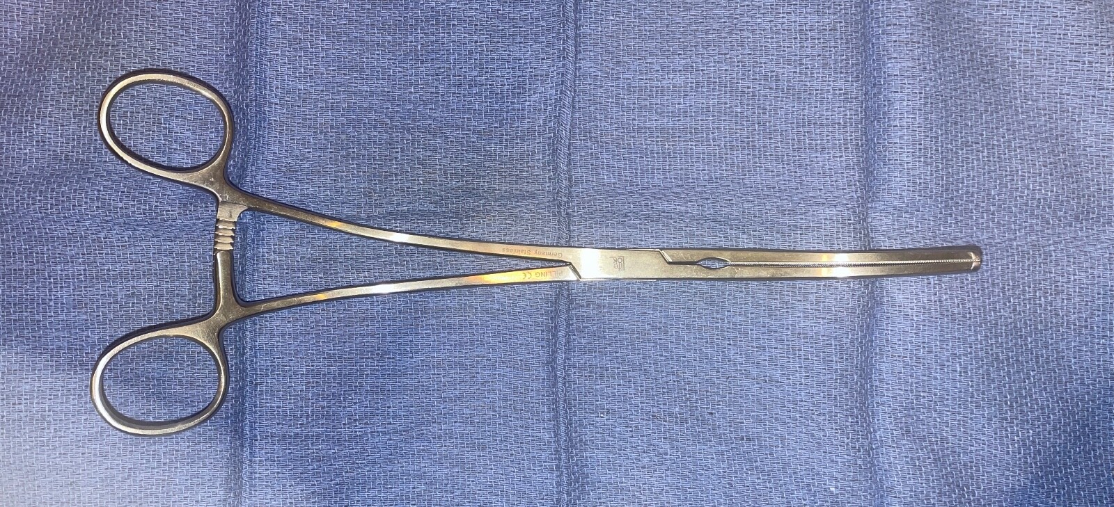 PILLING 354500 Crafoord Clamp W Curved Shaft 9 5/8 In 24.5cm | eBay