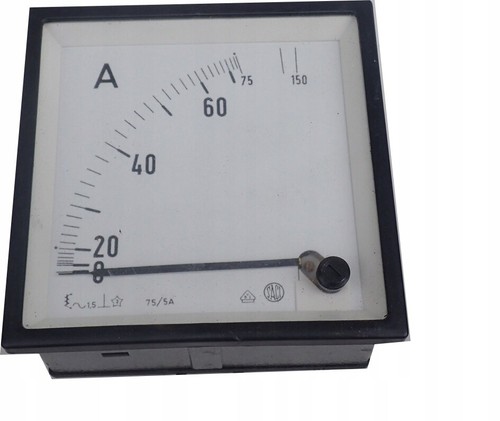 Electromagnetic ammeter SACI analog 0-150 /#R NA1M 4852 | eBay