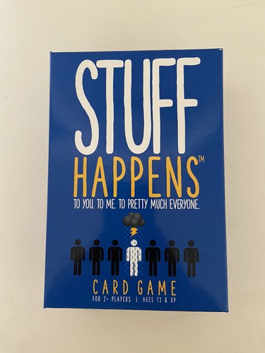 Stuff Happens Party Card Game - Goliath Games - 100% COMPLETE (Open Box ...