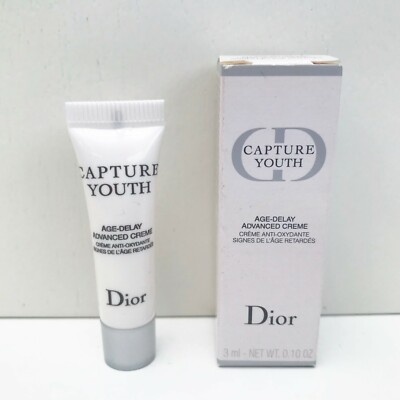 Dior Capture Youth Age-Delay Advanced Creme Moisturiser, 3ml, Brand New ...