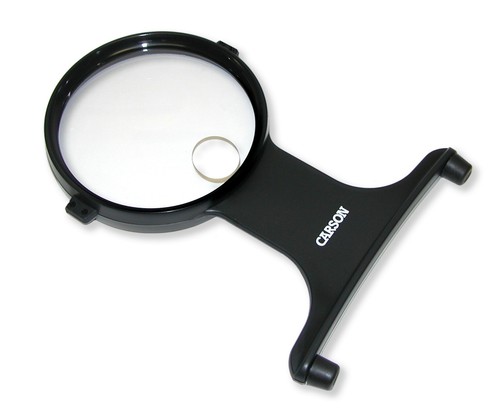 Carson HF-25 Freihandlupe 2-fach/Spot 3,5-fach, Handarbeitslupe | eBay
