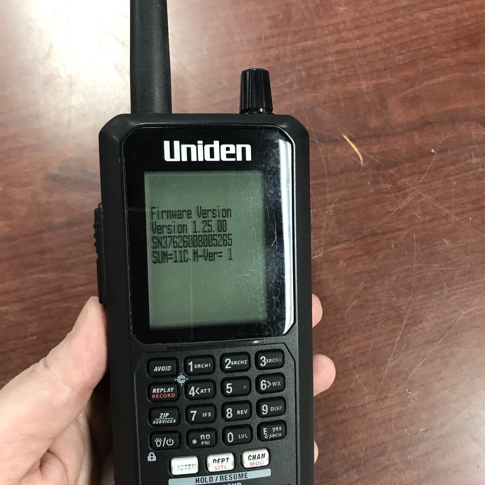 Uniden BCD436HP Home Patrol Series Digital Handheld Scanner | eBay