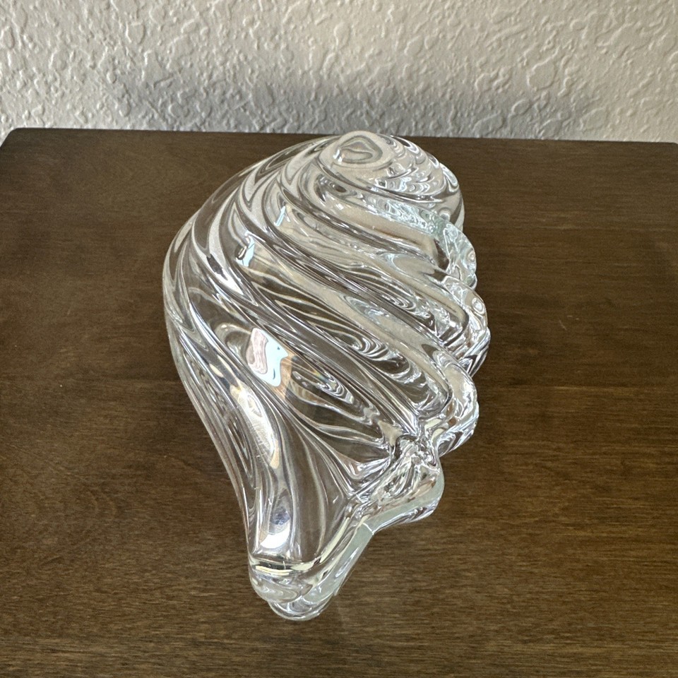 Mikasa Clearwater Crystal Wave Germany Candy Dish 7 1/2 “with Original ...