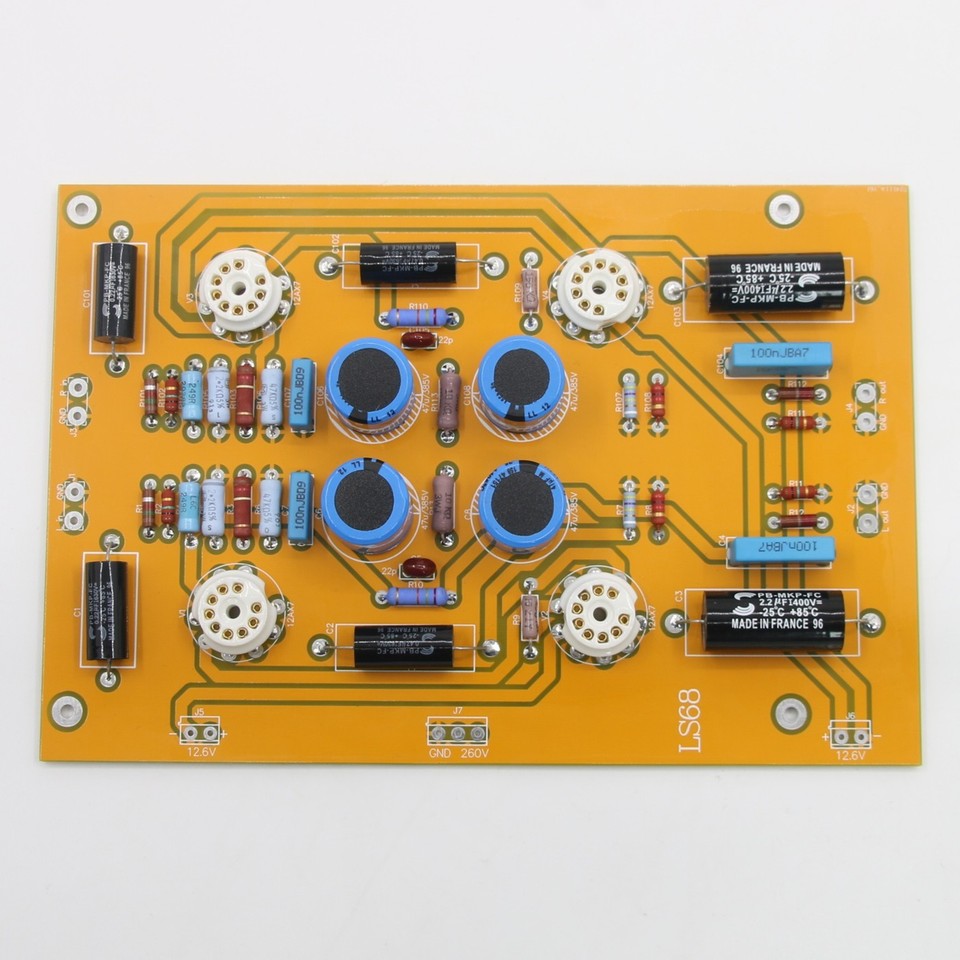 HiFi 12AX7 Tube Preamp Board Preamplifier Kit Refer Conrad-Johnson CJ ...