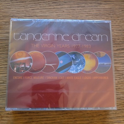 Tangerine Dream : The Virgin Years: 1977-1983 CD Box Set 5 discs (2012 ...