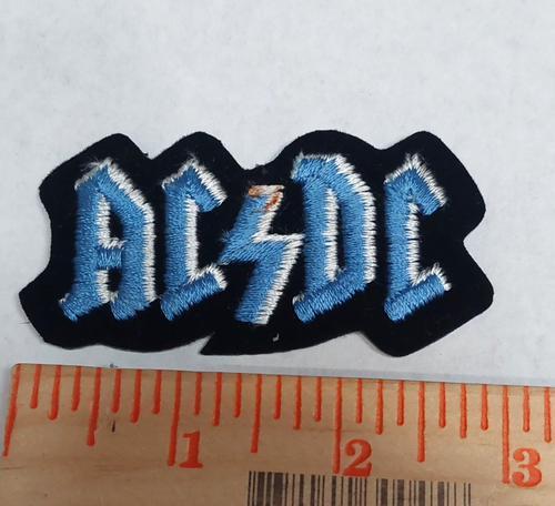 VINTAGE AC/DC Rock Band PATCH Collectible Angus Malcolm Young for Shirt ...