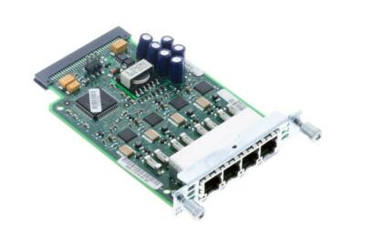 NEW Cisco VIC-4FXS/DID 4-Port Voice/Fax Interface Card CCID 1YrWty ...