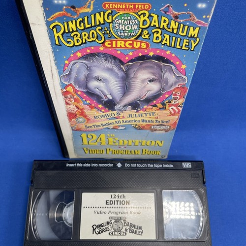 Ringling Bros and Barnum & Bailey Circus 124th Edition VHS Video ...