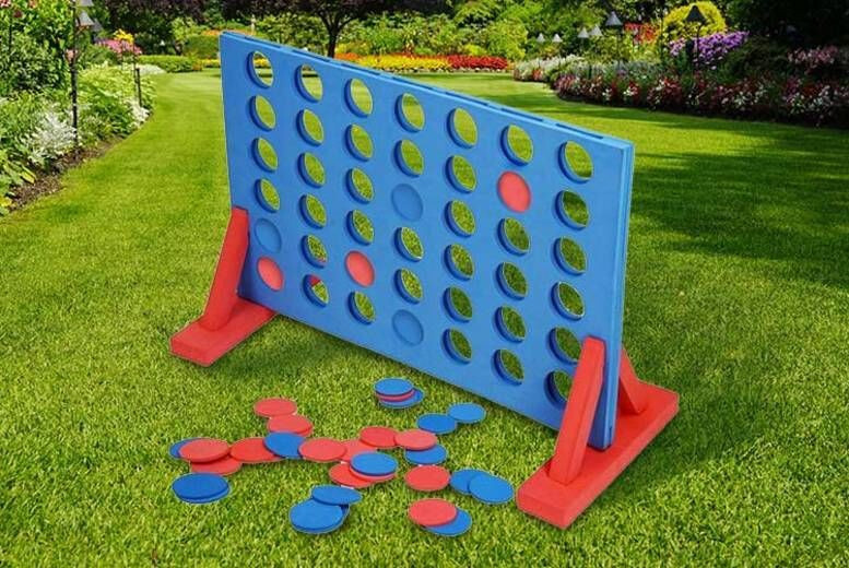 Large Giant 4 In A Row Garden Connect 4 Four Game Kids Outdoor Family ...