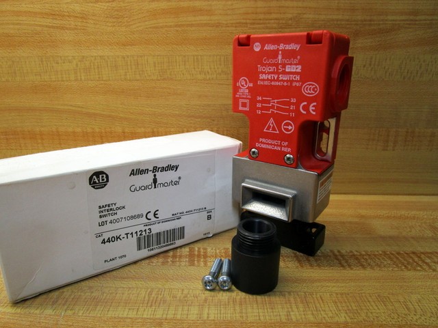 Allen Bradley 440k-t11213 Trojan 5 Gd2 Safety Interlocking Switch for ...