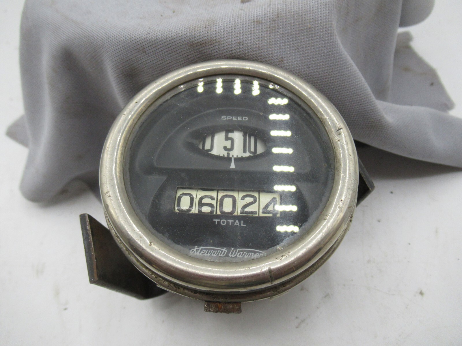 Vintage Stewart Warner oval speedometer/odometer. Ford or Dodge | eBay