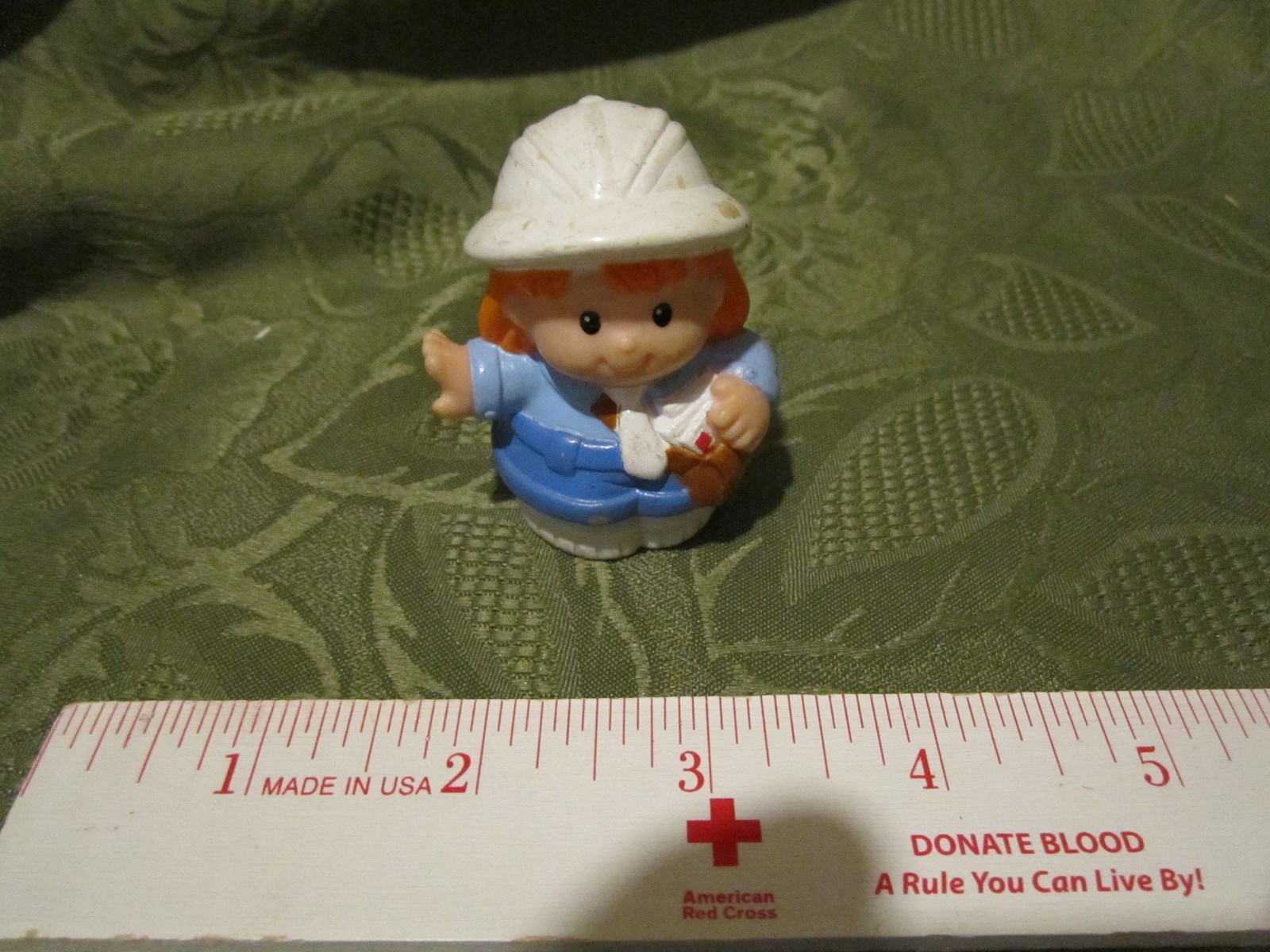 Fisher Price Little People Girl Mailman Mail Letter Carrier Town ...