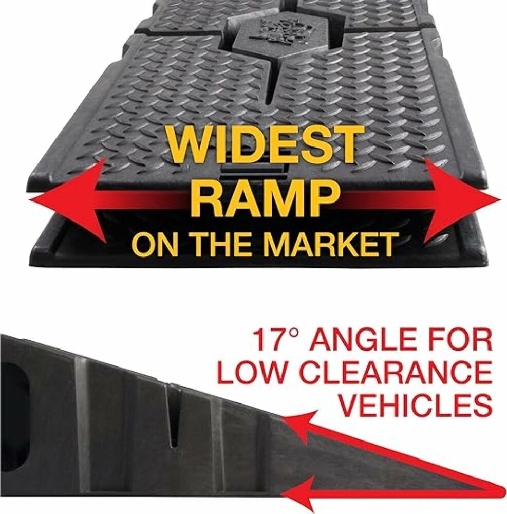 Hopkins 11912MIE RhinoRamps MAX Vehicle Ramp - Pair (16,000lb. GVW ...