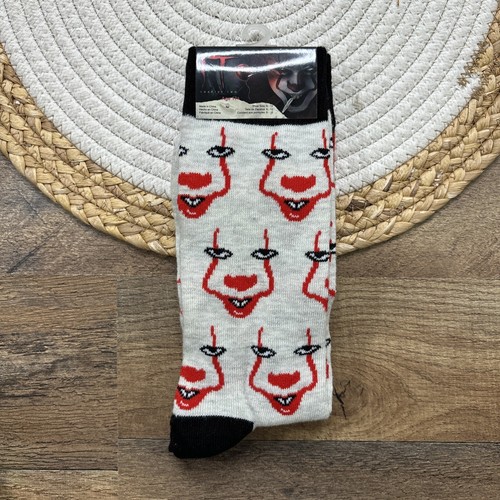It Chapter 2 Pennywise Clown Crew Socks Mens 6-12 NEW | eBay