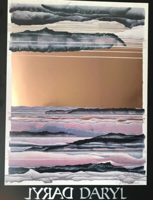 Daryl Howard Signed Collage Calling Moon Sands 1986 Print | eBay