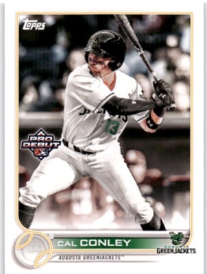 CAL CONLEY 2022 Topps Pro Debut #PD-195 Augusta GreenJackets | eBay