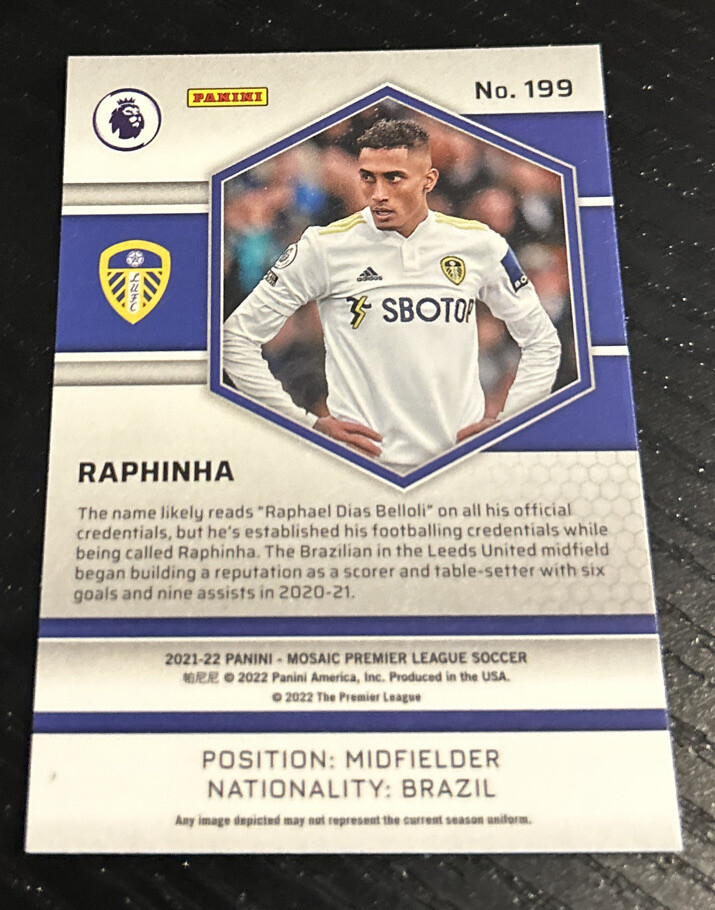 2021-22 Panini Mosaic Premier League Raphina | eBay