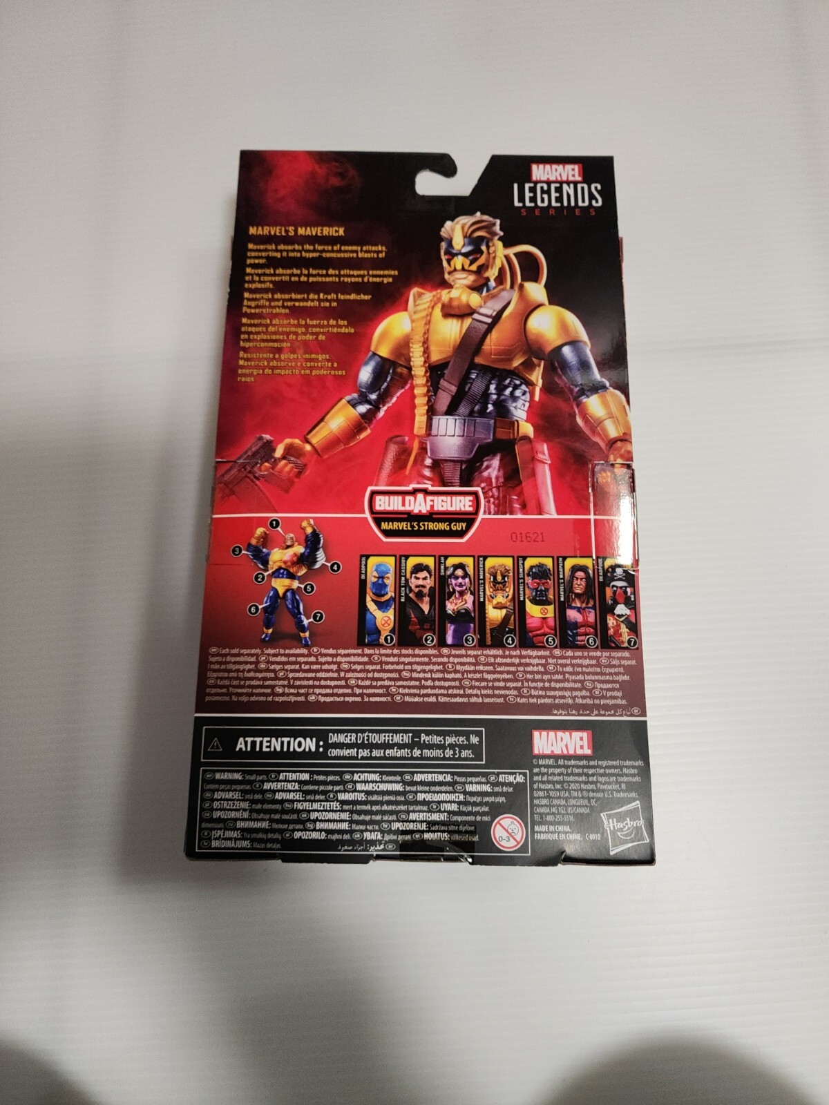 Marvel Legends Strong Guy BAF - Marvel’s Maverick 6" Action Figure | eBay