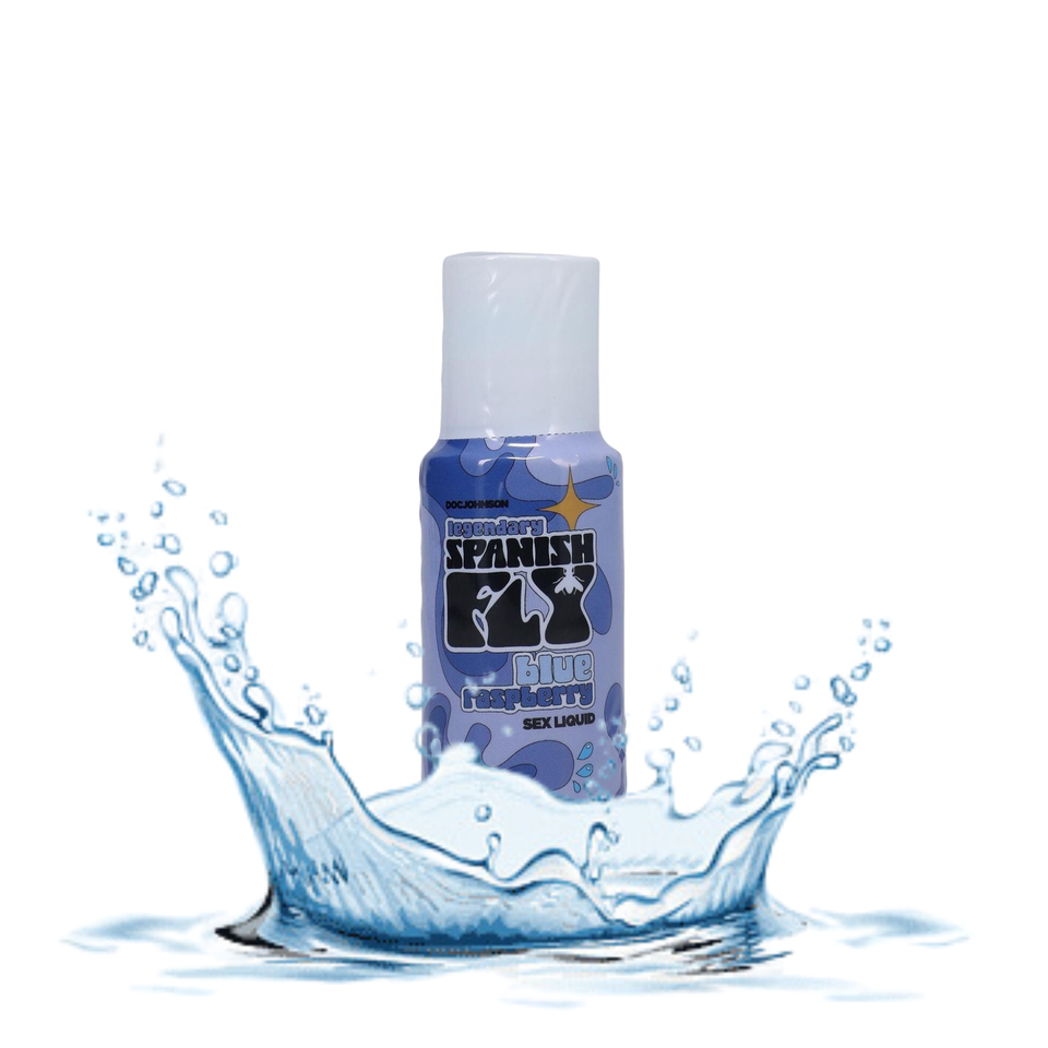 Edible Flavored Sex Drops Blue Rasp 1oz Libido Boost Sexual Enhancement ...