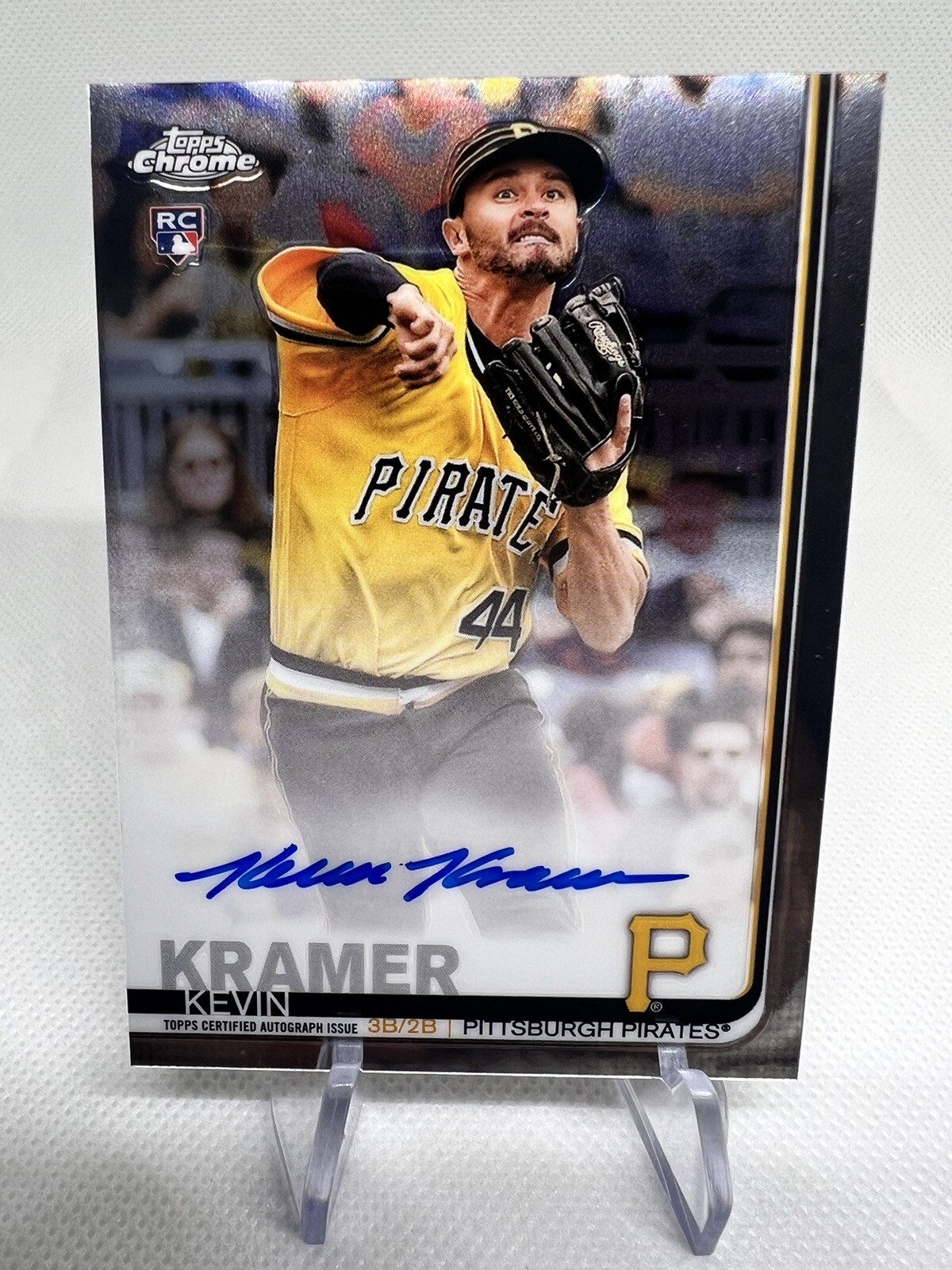 Kevin Kramer 2019 Topps Chrome RC Autograph Card #RA-KK Pittsburgh ...