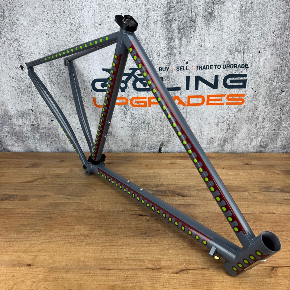 New! 2020 Pegoretti Round 53cm Rim Brake Steel Frameset 700c Falz Texas ...