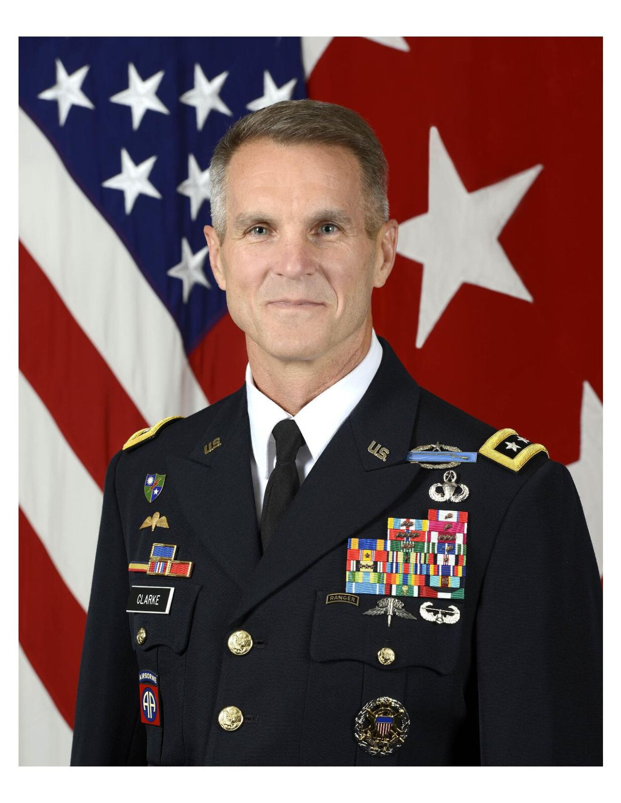 United States Army General Richard D. Clarke 8x10 Portrait Photo On 8.5 ...