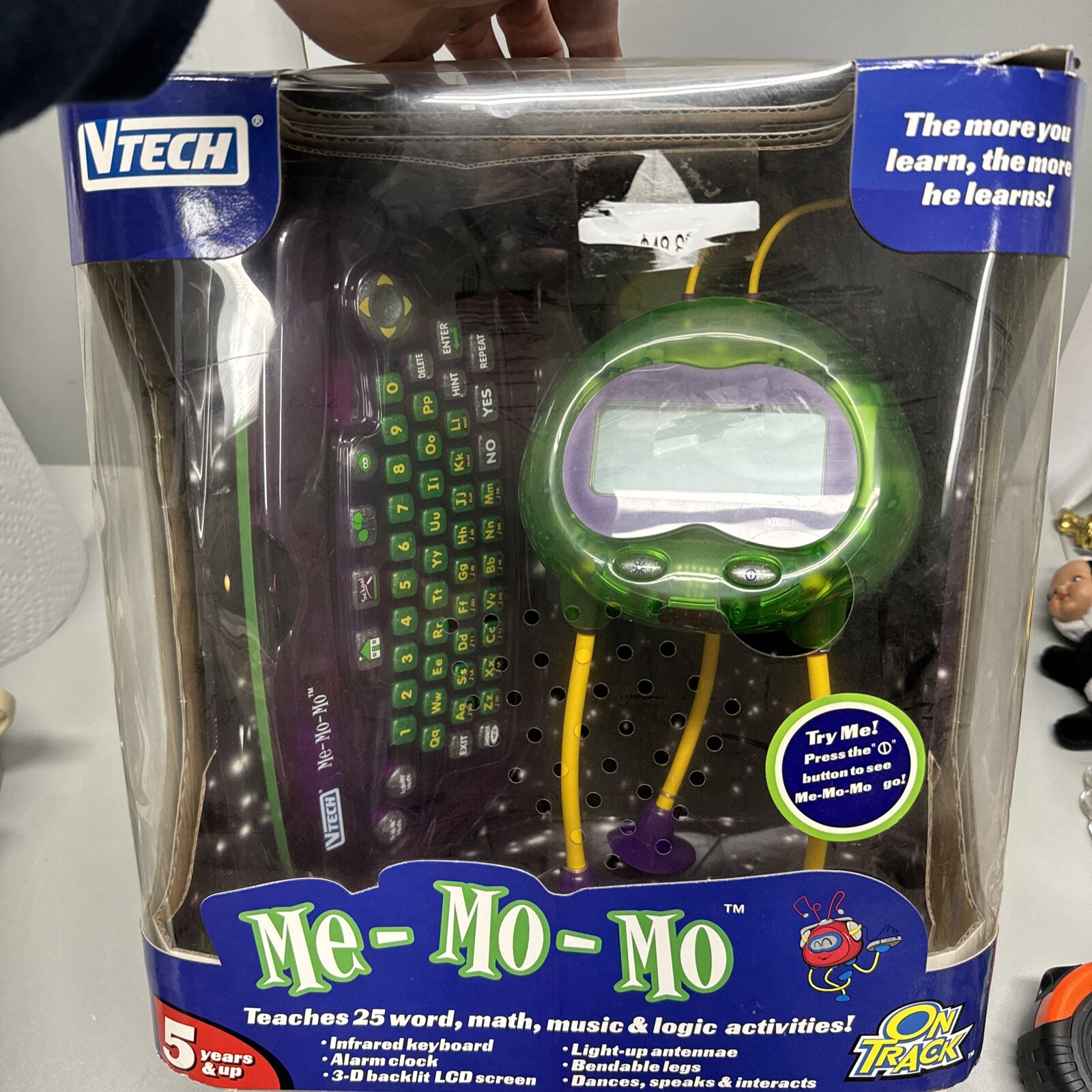 Vtech Me-Mo-Mo with keyboard Never Opened On Track Vintage Old Stock ...