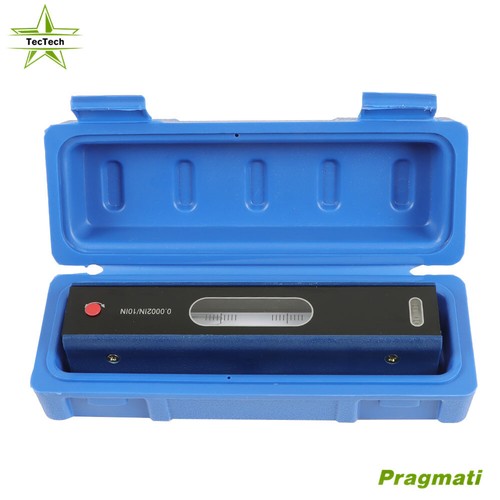 8‘’ Machinist Level in Fitted Wooden Box For Machinist Tool 0.0002''/10 ...