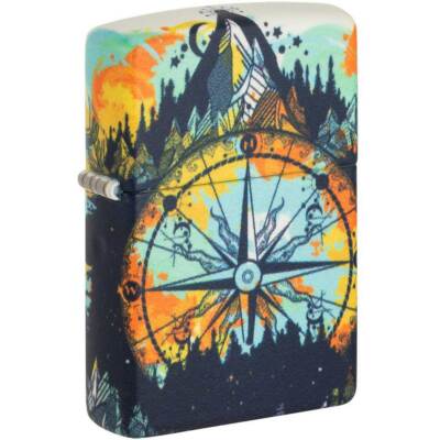 Zippo Windproof Lighter Compass Design 540 Color Glow In The Dark 49805 ...