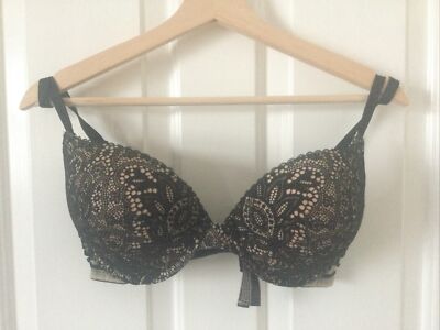 Victoria’s Secret Very Sexy Black Lace Push Up Bra, Size 34DD | eBay
