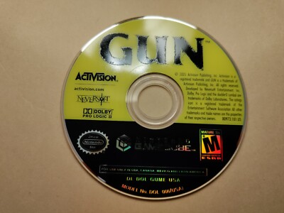 Gun (Nintendo GameCube, 2005) 47875809734| eBay