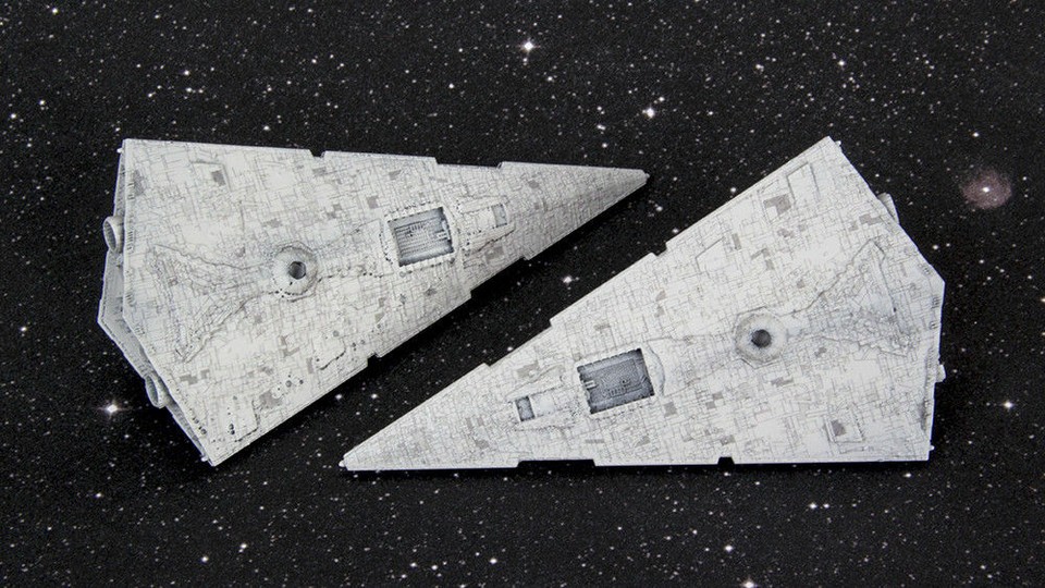 Star Wars Bandai 1/14000 Star Destroyer Decal isd vehicle 001 cosmos ...